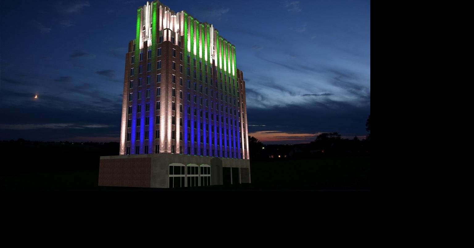 Yakima's historic Larson Building will soon light up the city ...