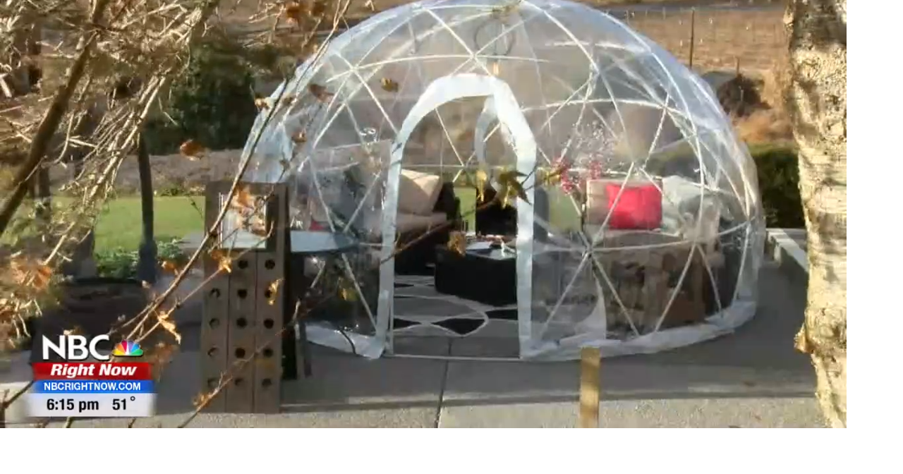 Local winery installs "bubbles" for outdoor dining | News | nbcrightnow.com