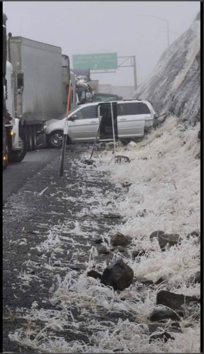 Update: I-84 reopened after crashes and icy conditions | News ...