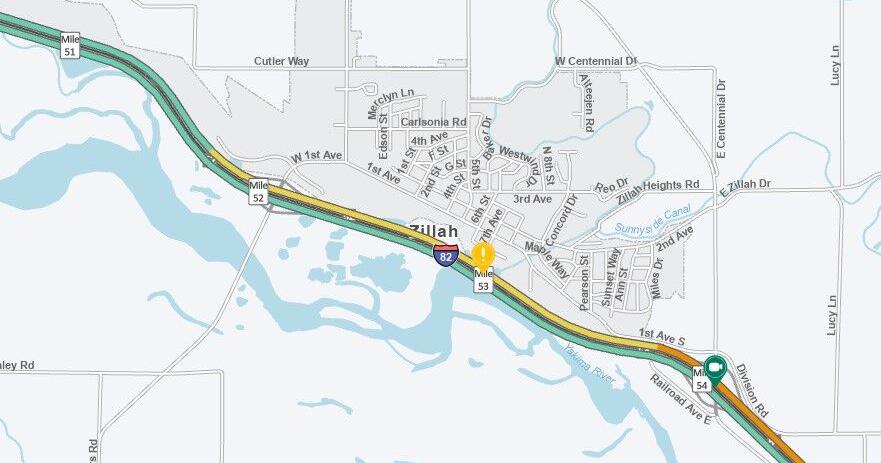 Crash delaying traffic on westbound I-82 near Zillah | News ...