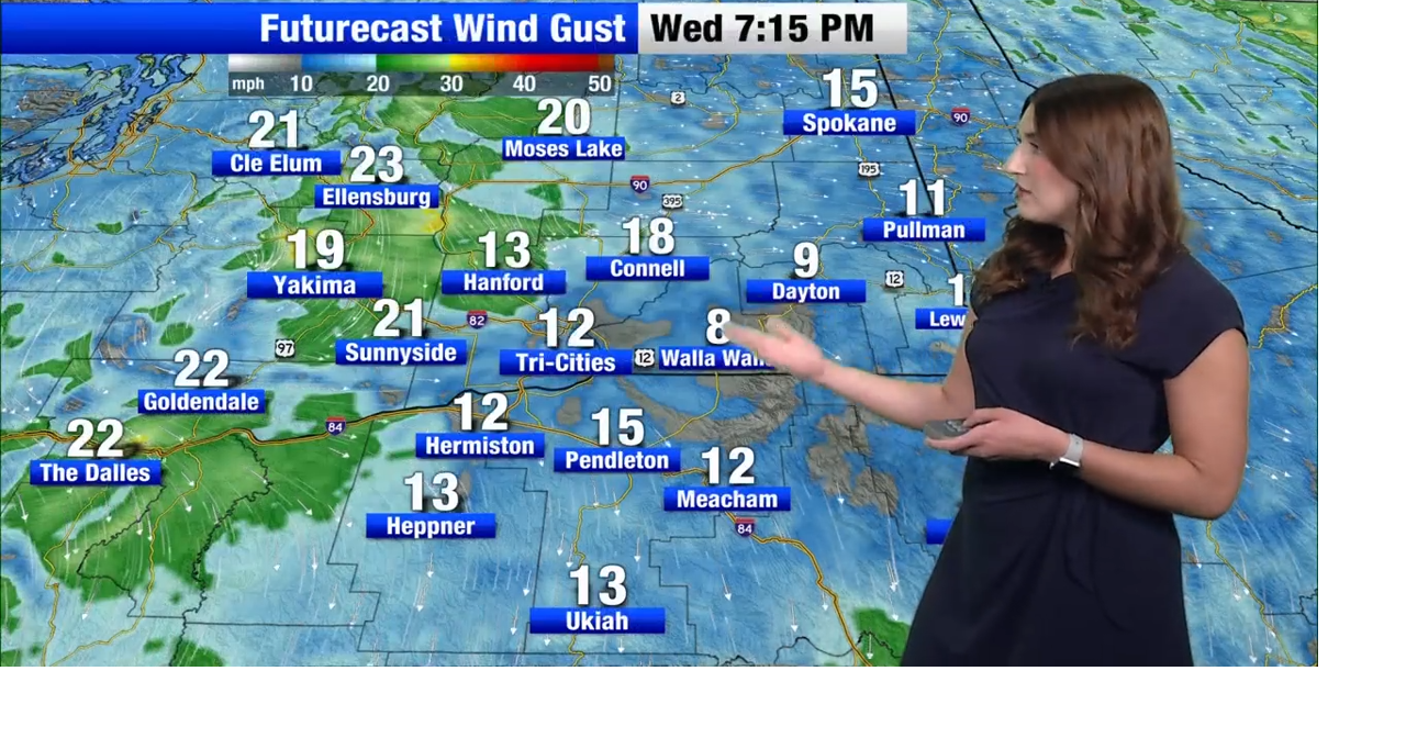 Cooler temps with more wind | Weather | nbcrightnow.com