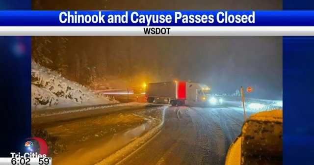 Chinook and Cayuse Passes close for winter weather | News | nbcrightnow.com