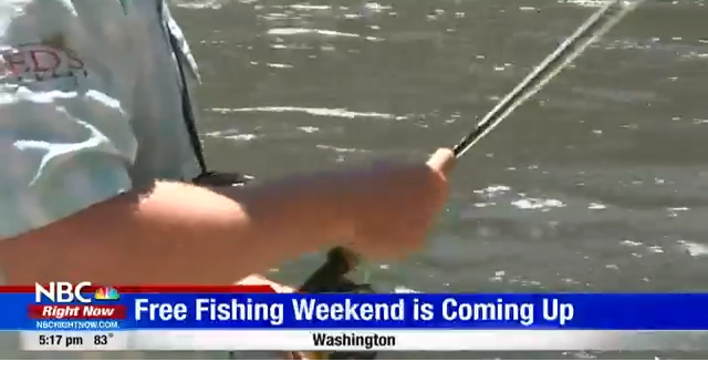 Fish without a license during WDFW's Free Fishing Weekend | Regional ...
