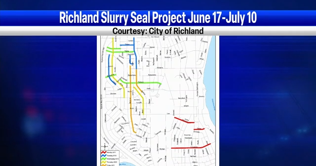Pavement preservation project starts June 17 in south-central Richland ...
