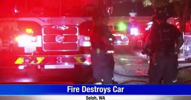 Early morning fire destroys car in Selah | News | nbcrightnow.com