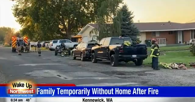 Family displaced after house fire in Kennewick | News | nbcrightnow.com