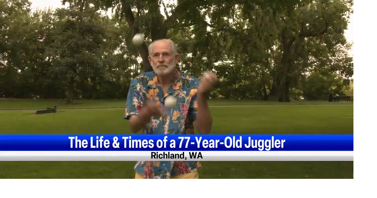 The life and times of a 77-year-old juggler from Richland | Tri-Cities ...