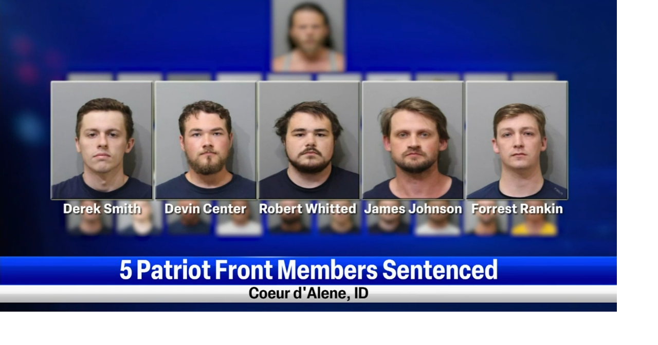 Five Patriot Front members sentenced after guilty verdict | News ...