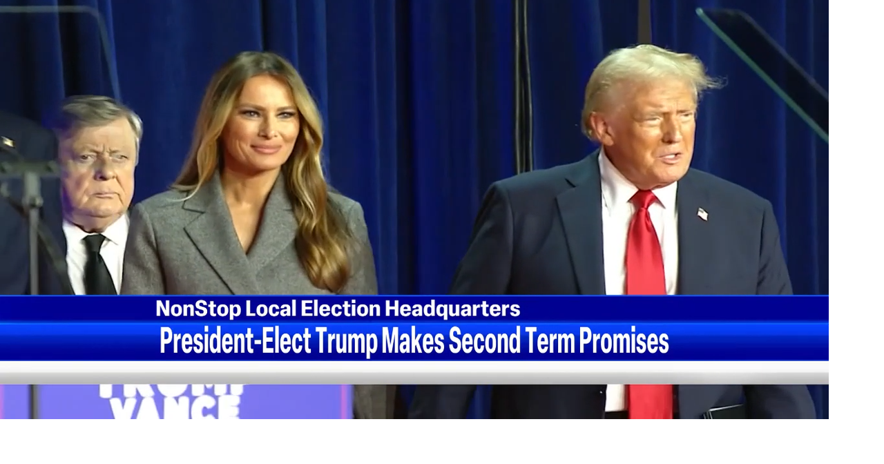President-Elect Trump makes second term promises | Election ...