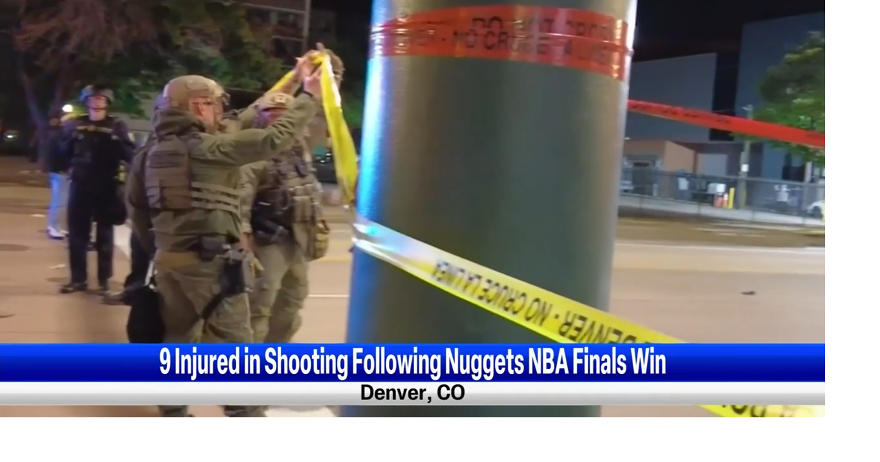 10 wounded in Denver mass shooting after Nuggets win and suspect taken ...