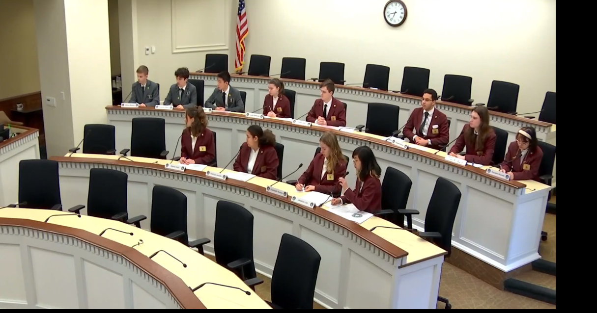 Washington Legislative Page Program holds 2024 mock committee ...