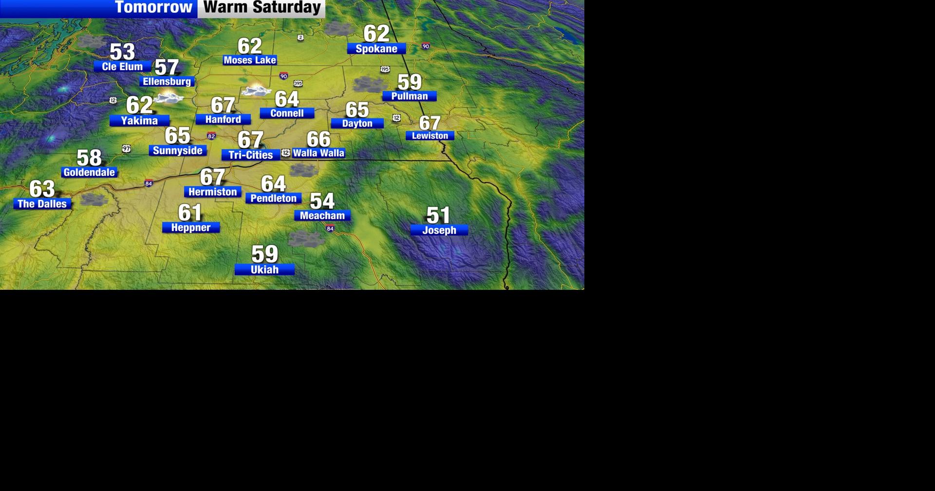 Get ready for another round of on and off showers across Eastern ...