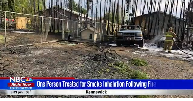 Multiple fire crews dispatched to a fire in Kennewick Saturday ...