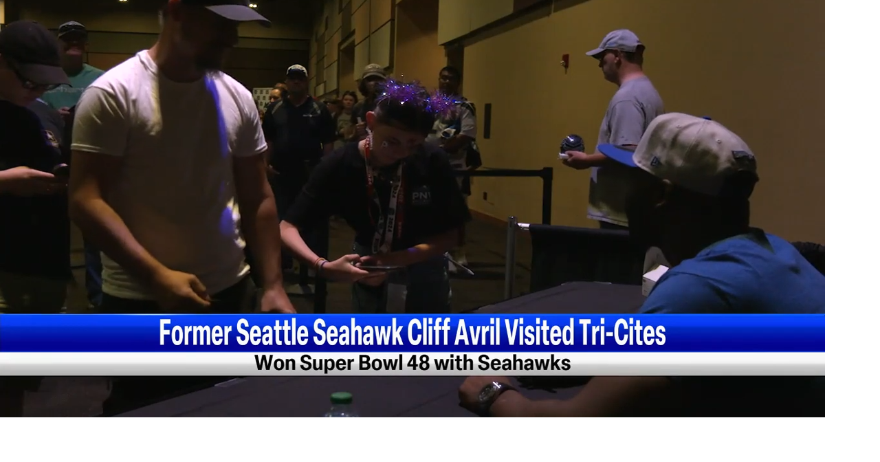 Seattle Seahawks Super Bowl Champion Cliff Avril visits Tri-Cities | News | nbcrightnow.com