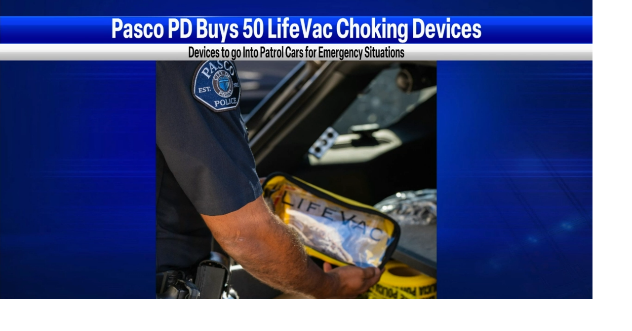 Pasco PD now equipped with choking rescue devices | News | nbcrightnow.com