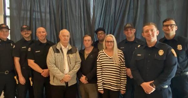 Richland police officer honored for life-saving CPR effort | News ...