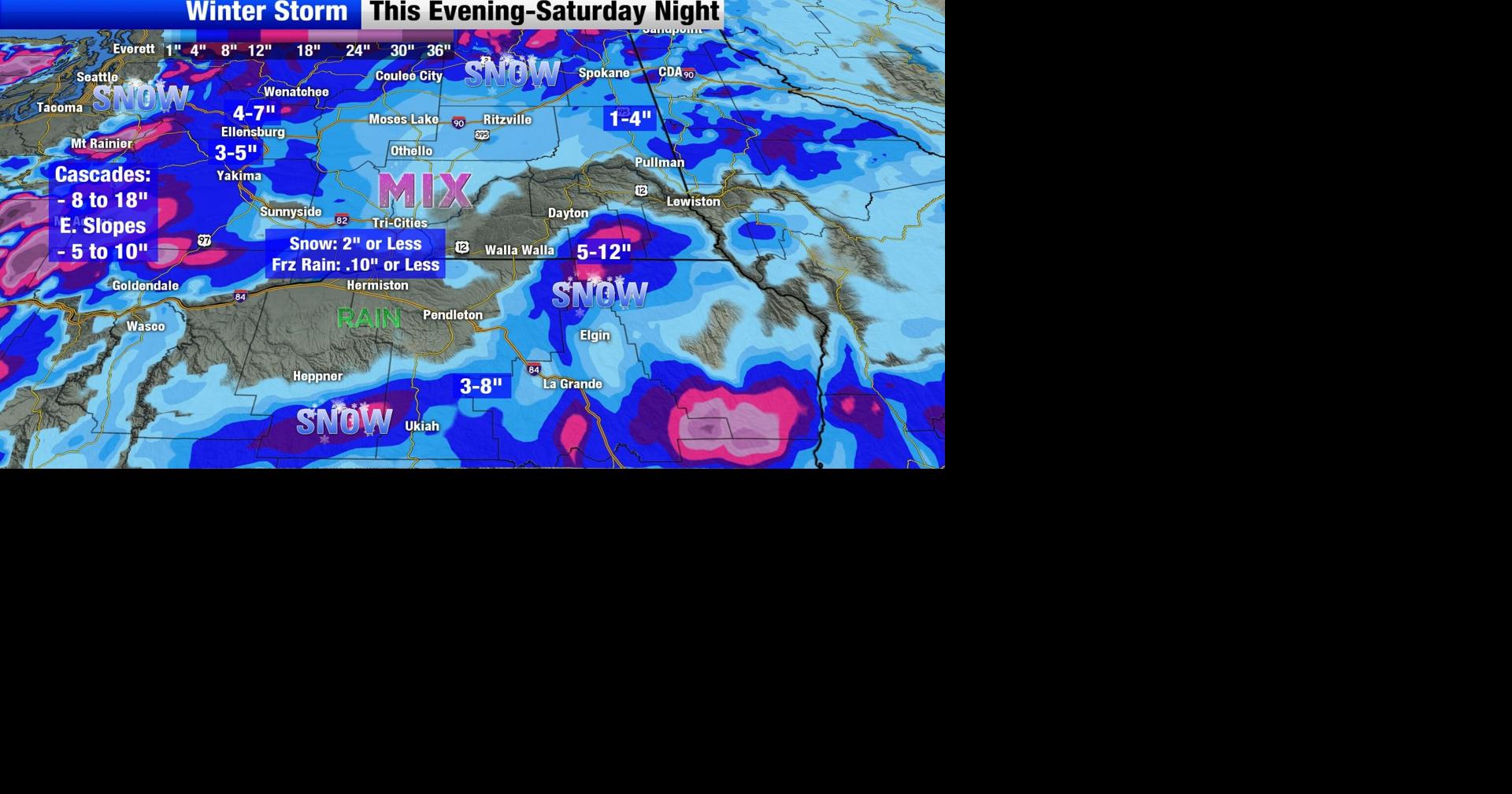 Winter Storm - Snow, Freezing Rain and Gusty Winds | Weather | nbcrightnow.com