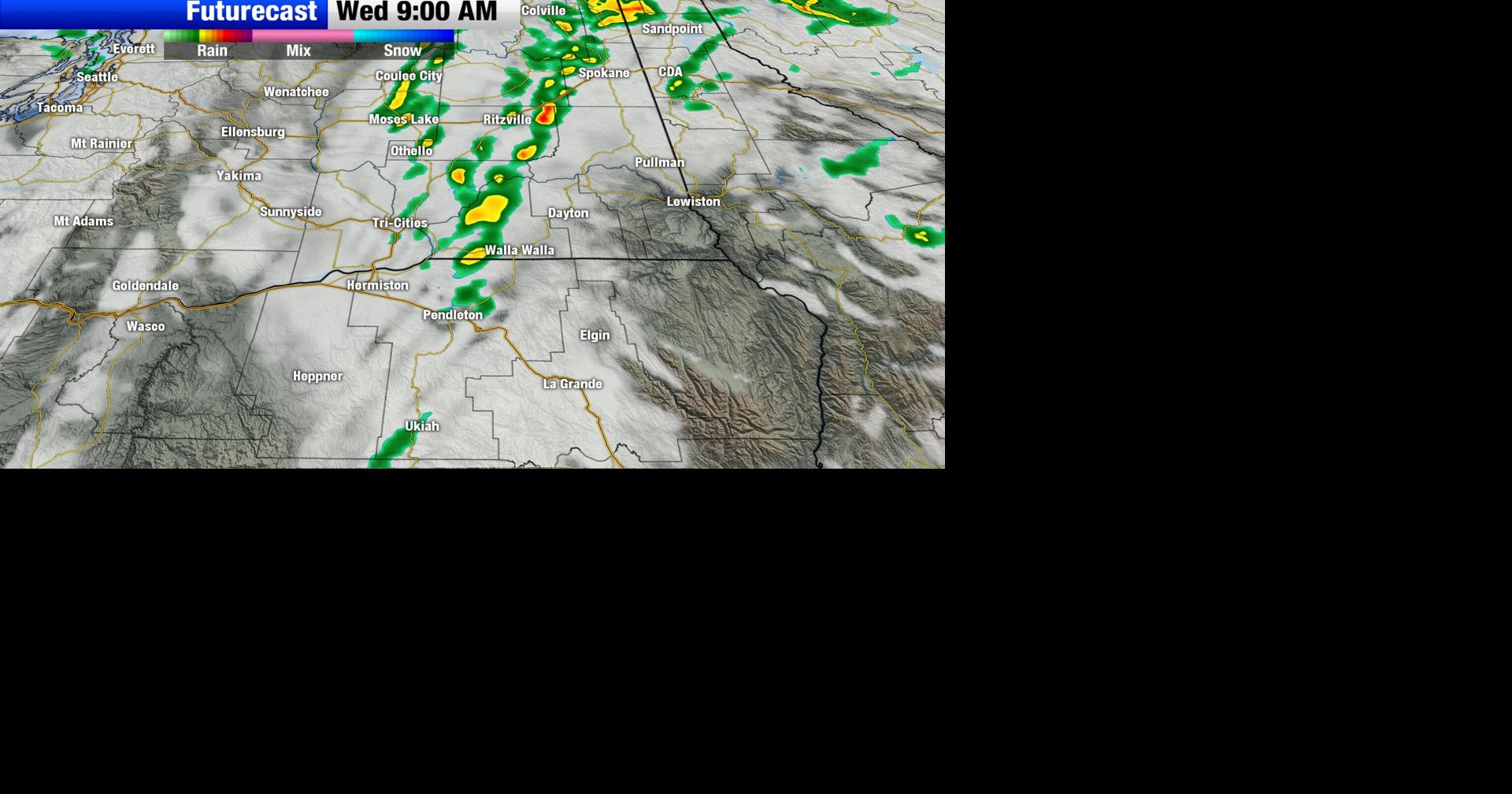 Toasty Tuesday and maybe a shower Wednesday. | Weather | nbcrightnow.com