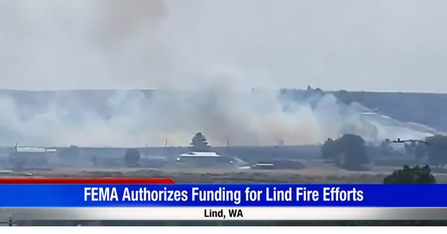 FEMA authorizes funds to help fight Lind Fire in Adams County | Fire ...