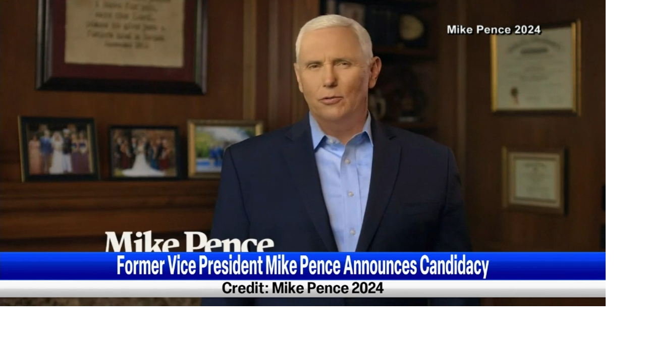 Mike Pence launches his 2024 GOP presidential bid | Northwest ...
