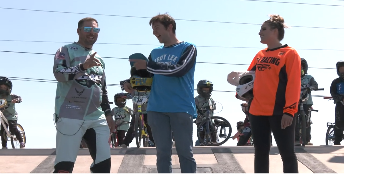 Max Hughes and Laynie Erickson go head-to-head in a BMX battle | Top ...