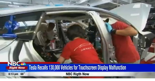 Tesla recalls thousands of vehicles for touchscreen malfunctions | News ...