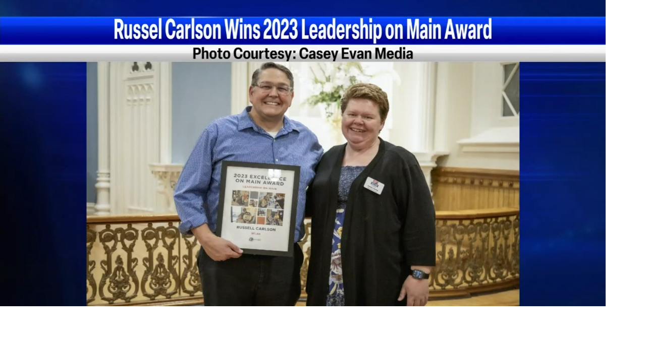 Russell Carlson wins Leadership on Main Award for his commitment to the ...