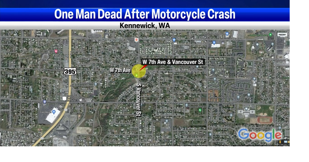Man dead after motorcycle crash in Kennewick | News | nbcrightnow.com