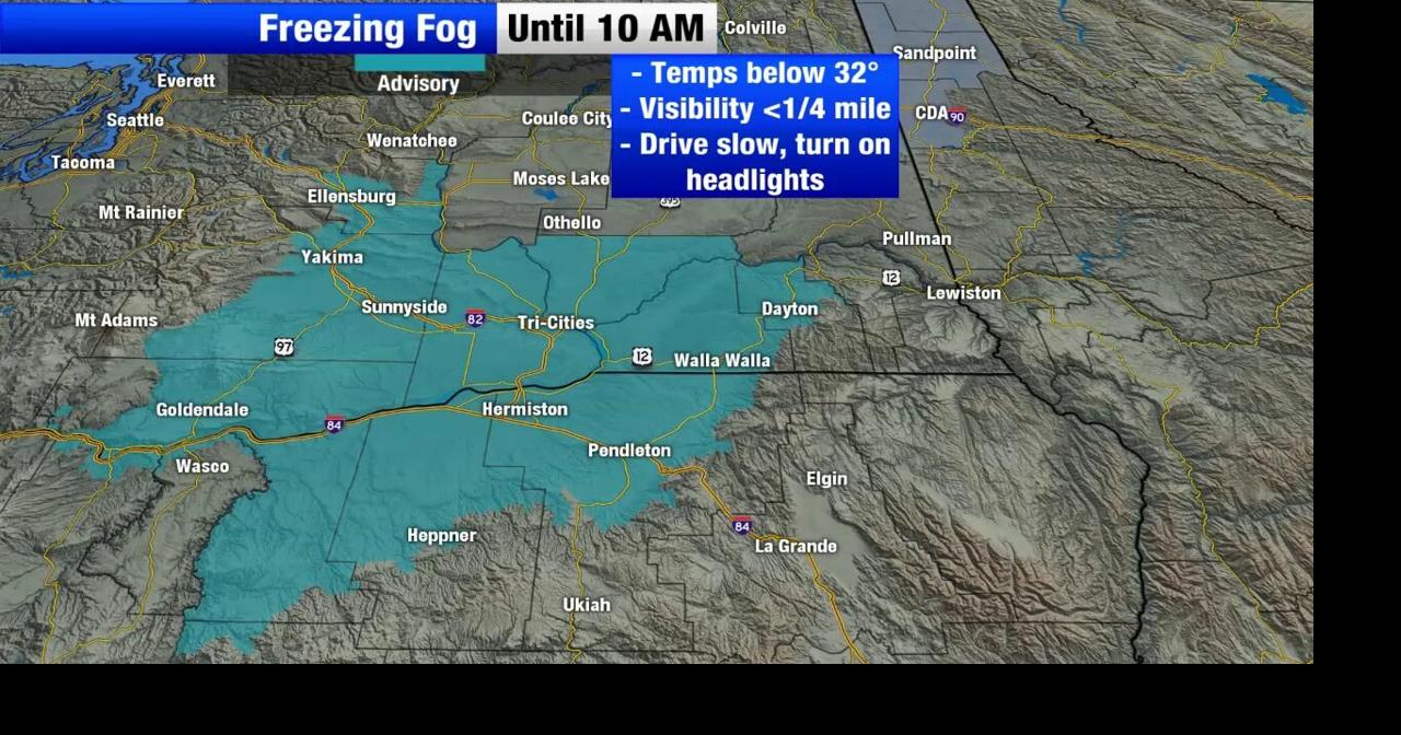 Dense, freezing fog with freezing rain is creating difficult commutes ...