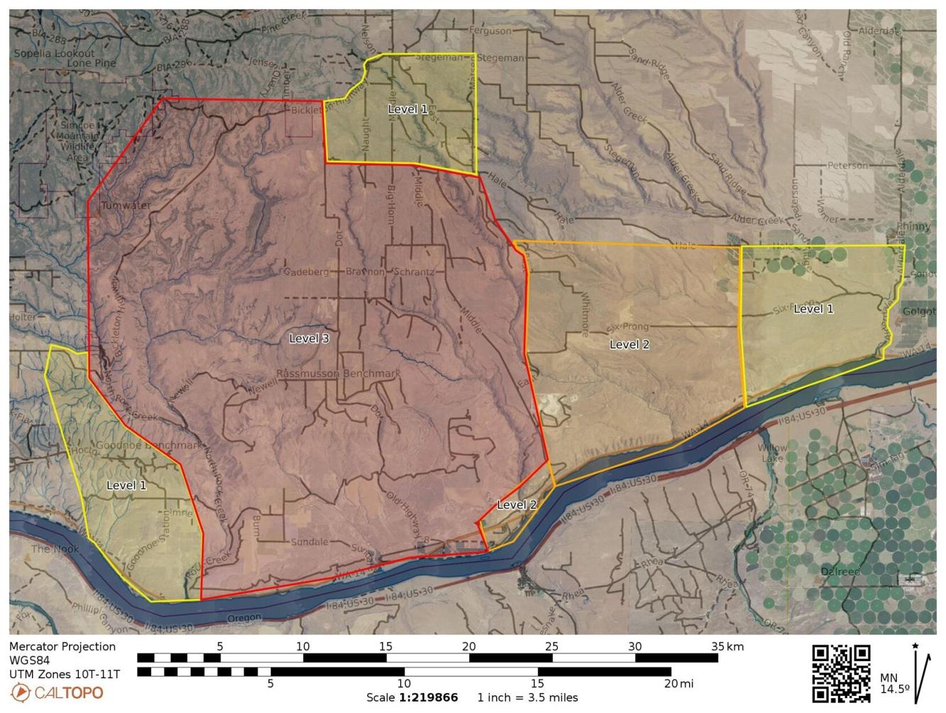 Newell Road Fire evac map | | nbcrightnow.com