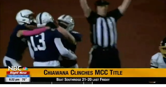 Chiawana football clinches MCC title with win over Southridge on Friday ...