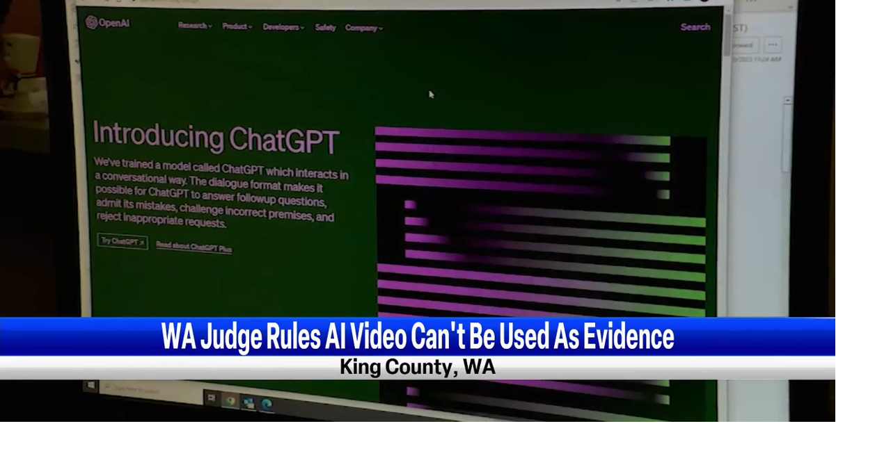 Washington state Judge: AI enhanced video can't be used as evidence ...