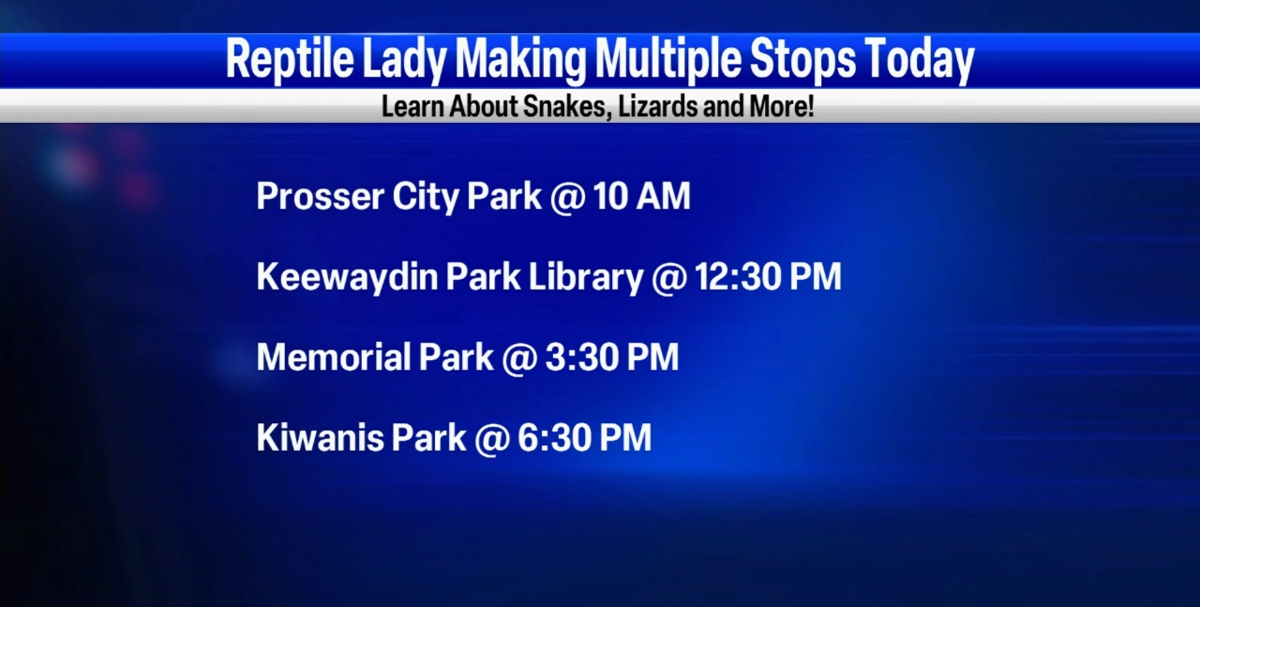 Reptile Lady hosting several events in Tri-Cities | News | nbcrightnow.com