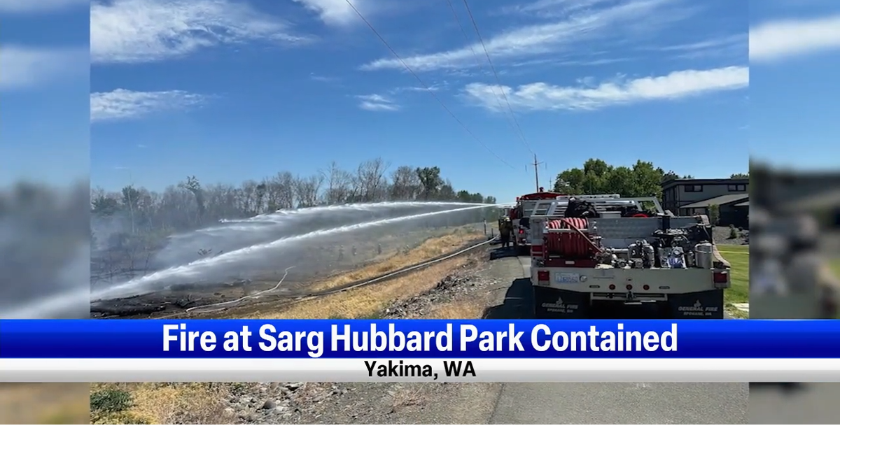 Fire contained after burning half an acre at Sarg Hubbard Park in ...