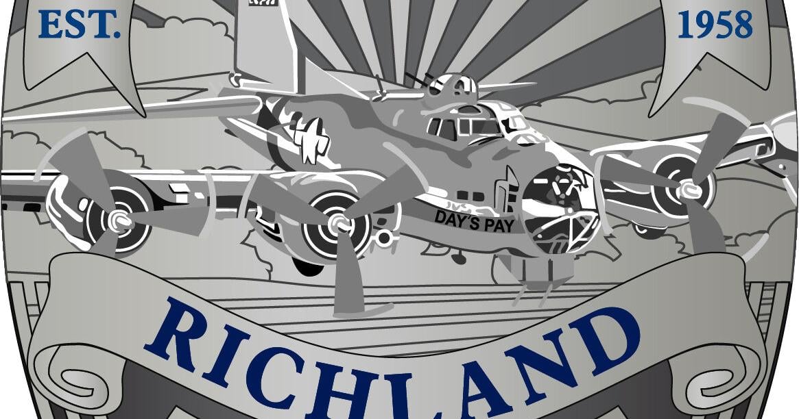 Richland Police Department Badge 2023 RPD (second brand mark ...