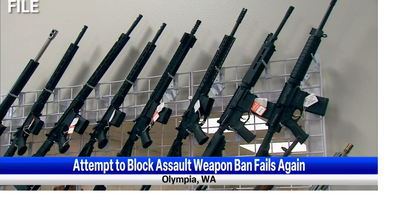 Attempt to block Washington assault weapon ban blocked again | News ...