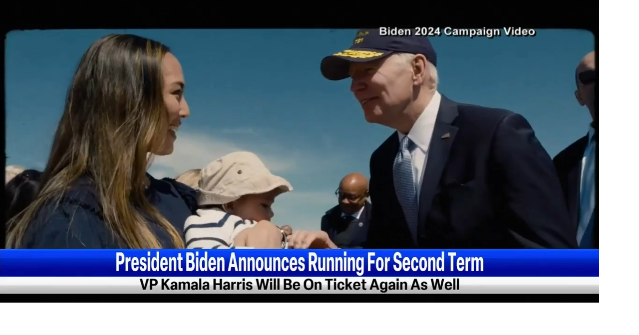 Biden announces he is running for re-election, framing 2024 as a choice between 'more rights or ...