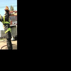 Local firefighters participate in 'Mobile Fire Training Experience ...