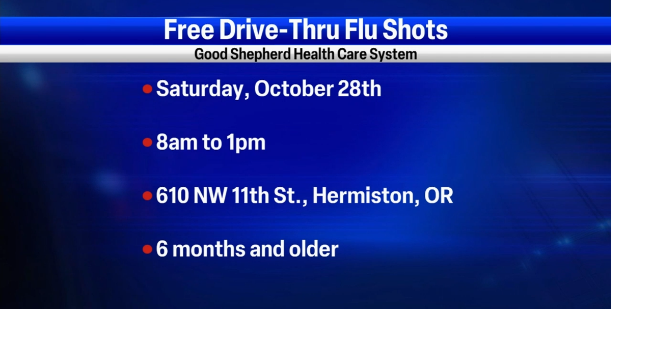 Drive-Thru flu shot clinic set for Hermiston | News | nbcrightnow.com