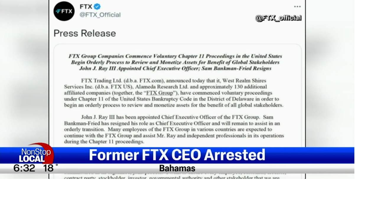 Disgraced FTX CEO Sam Bankman-Fried 'orchestrated yearslong fraud' on investors, SEC says | News ...