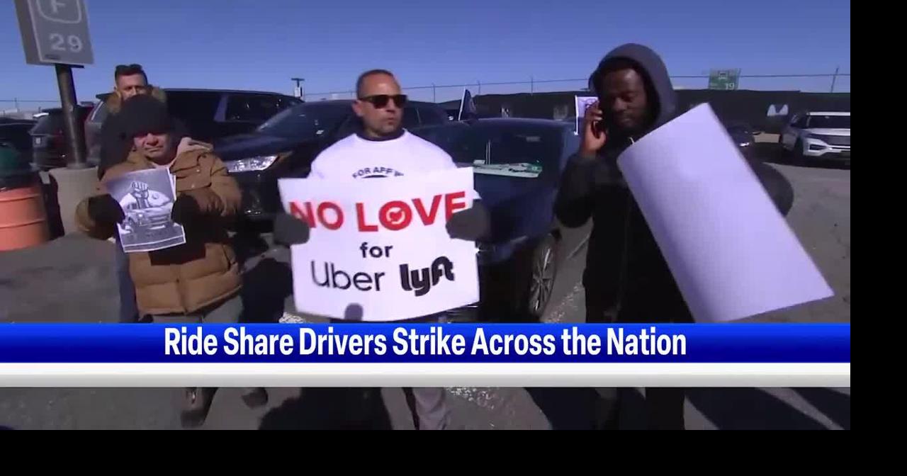 Uber and Lyft ride share workers strike | Northwest & National News ...