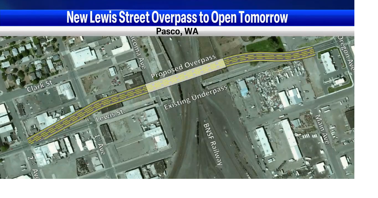 Lewis Street Overpass to open for public use following drive-over ...