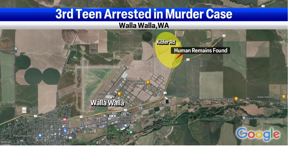 Third teen arrested in connection to murder in Walla Walla | News ...