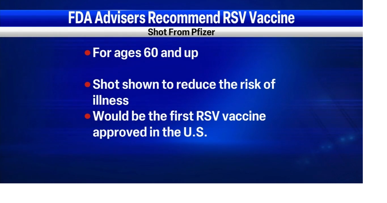 Paving the way for the world's first RSV vaccine, FDA advisers ...