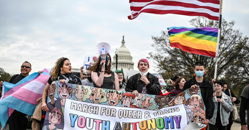 Queer And Trans Youths Lead Nationwide Marches On Transgender Day Of