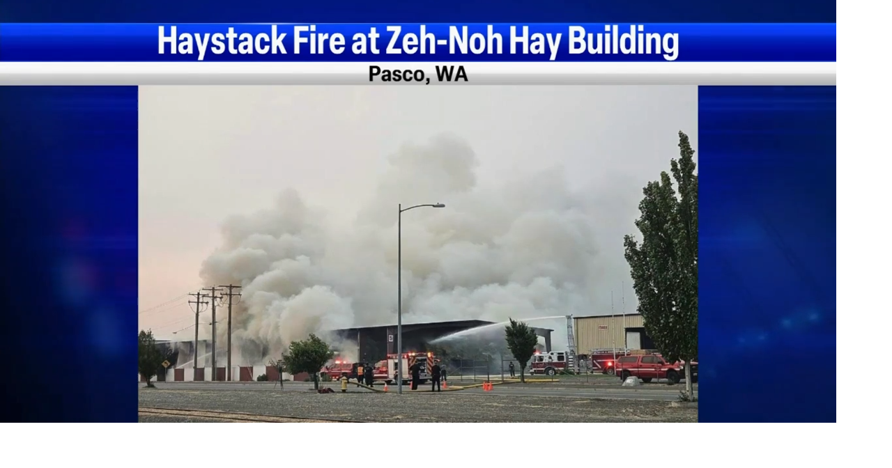 Haystack fire burning in the Port of Pasco | Fire | nbcrightnow.com