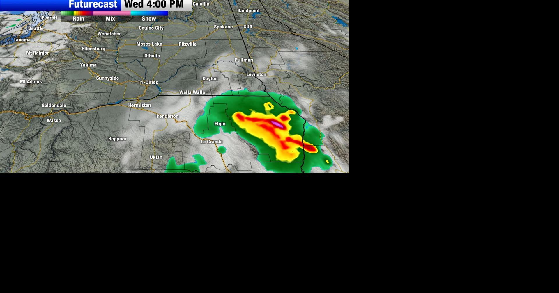Gusty wind and stray thunderstorms will elevate fire danger. | Weather ...
