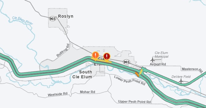 I-90 westbound reopened after crash near Cle Elum | News | nbcrightnow.com