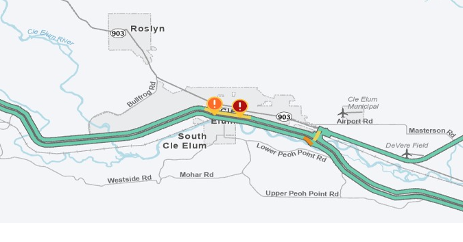 I-90 westbound reopened after crash near Cle Elum | News | nbcrightnow.com