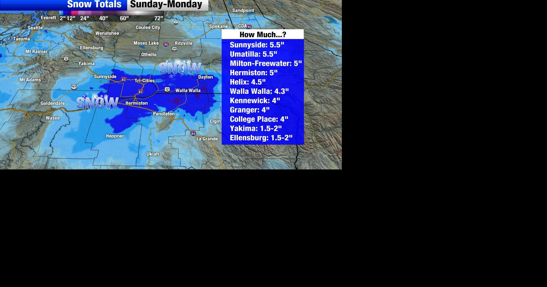 Snowy Monday Morning | Weather | nbcrightnow.com